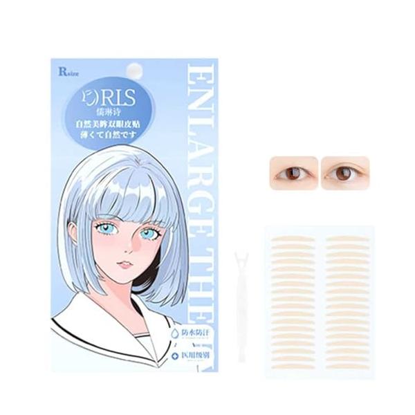 多様な目の形に対応 あらゆる目の形に適用可能な双眼皮テープです。一重、奥二重、垂れ下がった瞼など、どんな形でも美しい二重まぶたを作り出します。 強力な粘着力 この二重まぶたテープは特殊な粘着剤を使用し、しっかりと貼り付けることができます。長...