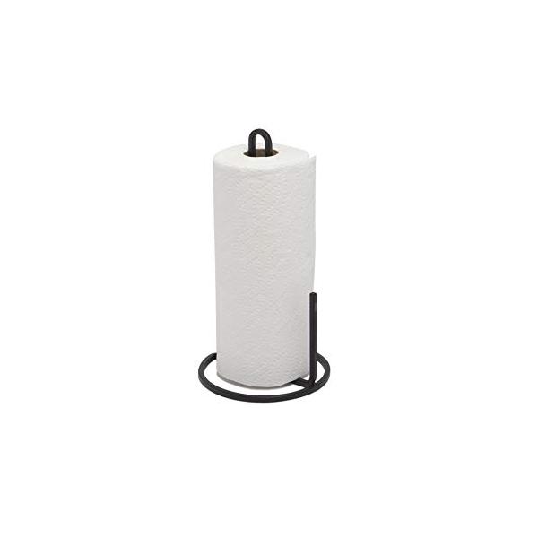 サイズ:W17 x D17 x H32cm素材:スチール生産国:中国本体重量:約0.5kgホーム&amp;キッチン:収納用品:キッチン収納:キッチンペーパーホルダー