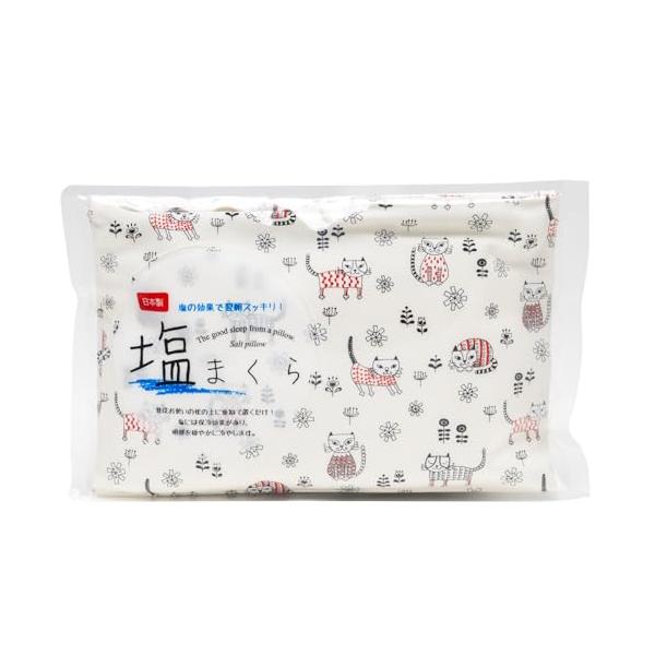 普段お使いのマクラの上に重ねて置くだけ。頭部を穏やかに冷やしてくれる塩まくらサイズ：(約)17*24cm重量：(約)700g素材：塩、ポリプロピレン、綿生産国：日本ホーム＆キッチン:寝具:枕・抱き枕:枕