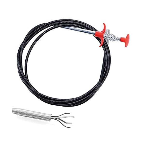 年末年始の大掃除で活躍する、ワイヤー式のパイプクリーナーです。洗面所やキッチン・台所、トイレ、浴室・お風呂の水回りトラブル解消に便利なお掃除グッズです。自由に曲がるワイヤータイプのピックアップツールで、排水管・配管・パイプ・排水溝に溜まった...