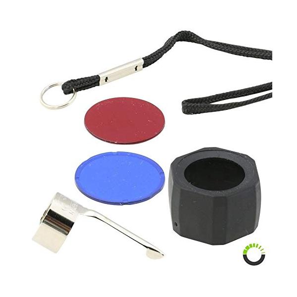 ミニマグライト2AAに使えるペンホルダー、ラニヤード、替レンズ、レンズホルダーのセットです。スポーツ&amp;アウトドア:アウトドア:ライト・ランタン:ハンディライト