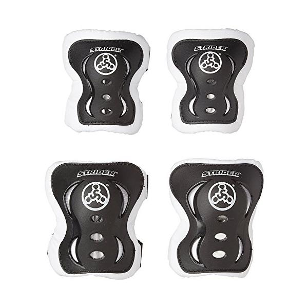 推奨年齢:2歳*5歳サイズ:肘用 縦約11cm、 横幅約9cm／膝用 縦約12cm、横幅約10cm素材:ポリプロピレン、ポリエステル、ポリエチレン、ナイロン説明:硬質プラスチックとクッションパッドでお子さまの肘、膝を保護します。伸縮性のある...