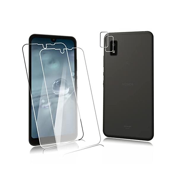 対応機種 ：FOR AQUOS wish SHG06 / SH-M20 / A104SH / Wish2 SH-51C / wish3 A302SH ガラスフィルム*カメラフィルム 2*2  透明度 ：超薄0.3mm、光の高透過率で、画面に...