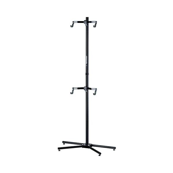 支柱高さ：2.06m支柱直径：45mm自転車2台分のクレードルを標準装備スポーツ＆アウトドア:自転車:自転車アクセサリ:ディスプレイスタンド