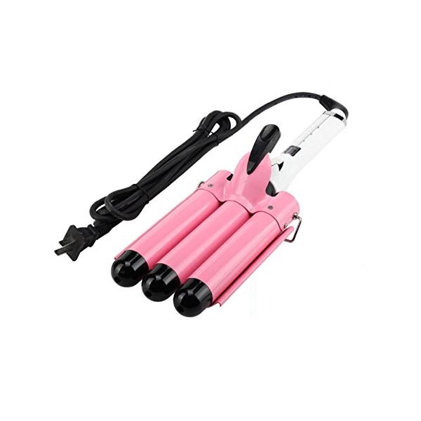 Baby Center 1号店 プロ仕様 Max210* セラミックコーディング 3連バレルのウェーブアイロン ヘアアイロン (32mm)ビューティー/ヘアケア・カラー・スタイリング/ヘアスタイリング用品/アイロン/ヘアアイロン