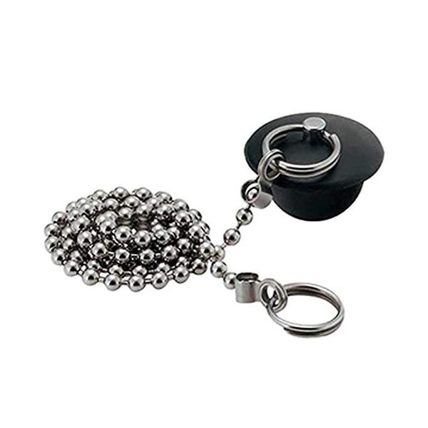 *材質：NBR、POM*くさりの長さ：650mm。*サイズ：上幅55*下幅40mm。DIY・工具・ガーデン:配管・排水用備品:排水用備品:浴室用排水備品:風呂栓