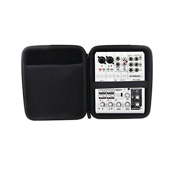 ヤマハ YAMAHA ウェブキャスティングミキサーAG06/AG06MK2/MG06 専用保護収納ケース -WERJIA材質：耐久性のある高級ハードEVA素材、優れた肌触り、中身の柔らかい保護。用途：保管保護、汚れ、衝撃、磨耗を防ぐことがで...