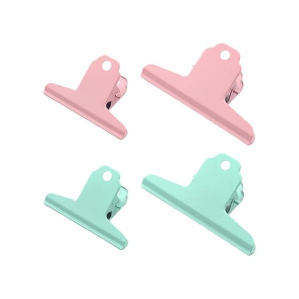 超大型で強力なクリップ: 幅広クリップは100mmと75mmの2サイズがセットになっており、強力な挟み力で書類や袋、布地などさまざまなものをしっかり固定します。耐久性と錆びにくさ: 高品質素材を使用しており、錆びにくい設計で長期間の使用に耐...