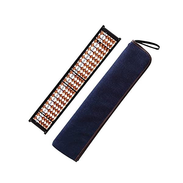 トモエそろばん 23桁 ケース付き ジーンズ  FG3701 樺玉文房具・オフィス用品/学習用品/そろばん