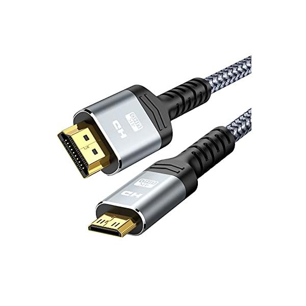双方向転送:コネクタ形状はHDMI(タイプA・19ピン)-Mini HDMI(タイプC・19ピン)です。ご購入前に、お使いの機器のコネクタ形状と合っているか必ずご確認の上でお買い求め下さい。 ご注意： Micro HDMI/Micro US...