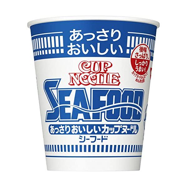 荷姿:1ケース20食入内容量(麺量):60g(50g)必要なお湯の目安量:310ml熱量:276kcal(めん・かやく/241kcal、スープ/35kcal)飲み口スッキリとしたカップヌードルシーフードのスープに、カップヌードルと比べて麺量...