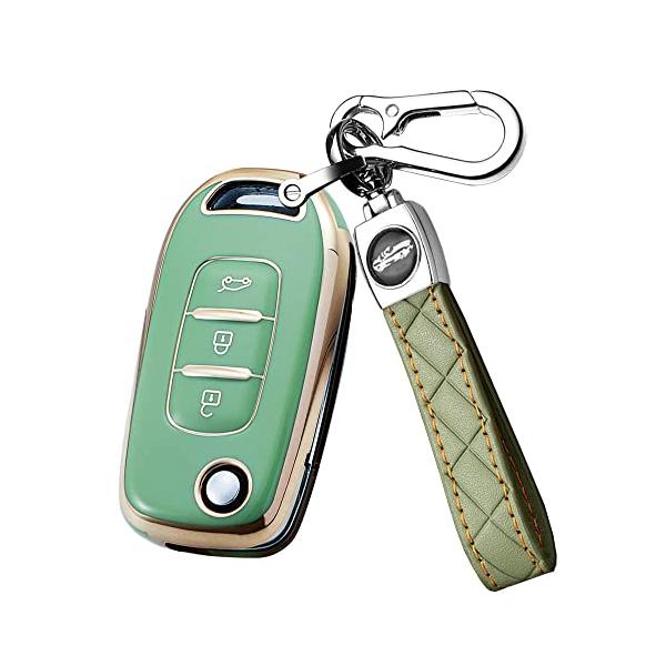 適応車種 ルノー向けのキーケース。ルノークリオ/エスパス5 /マスターバス/タリスマン/メガーヌ IV / 4 /グランドシーニック IV / 4 /シーニック4 /カジャール/キャプチャー/ Koleos 2-Dacia Duster 2...