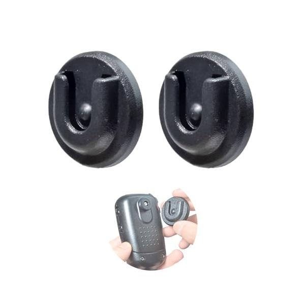 ハンドマイク固定用 運転中や船舶の操縦時、無線機のマイクを置くのに困っている方に適合しています。 引っ掛けやすい マイクを一発でキャッチして固定でき、引っ掛けやすいです。 車に傷がつかず ねじ止めしなくて、車体などに傷つかずにすみます。 強...