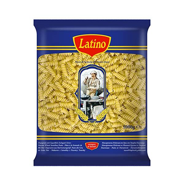 内容量:1kgカロリー:355kcal/100gあたり原材料:デュラム小麦のセモリナ商品サイズ(高さx奥行x幅):50mm*210mm*225mmひねったような形をした可愛らしい形状のショートパスタ。フスィリ、フィスリ、フィシリ、フジッリな...