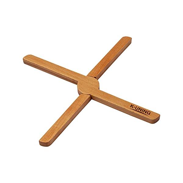 磁力を応用した、新案片手でらくらく開閉構造場所を選ばずスマートに収納できます木製鍋敷、耐冷耐熱、腐食にも強い.暖かい木製で温かなひと時を楽しむ表面を保護する為に、美観性を持たせる為に塗装を仕上げてある、防水＆防虫出き、カビや汚れになる事はあ...