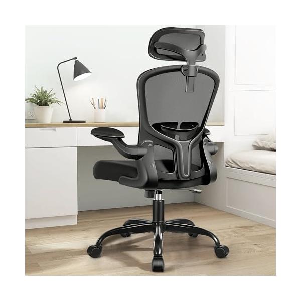 腰痛対策 人間工学 チェア：FelixKing 椅子の背中をしっかり支える背もたれは、腰への負担を軽減する腰サポートクッション付、モダンでスタイリッシュな見た目をしていますが機能性も良く、長時間の着座でも疲れにくい形状をしています。テレワー...