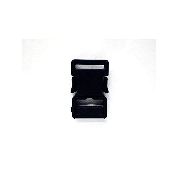 YKK LB20S プラスチック バックル 黒 20mm巾用 ベルトの長さ調節などに安心のYKKブランドホビー:手芸・画材:裁縫材料:バックル