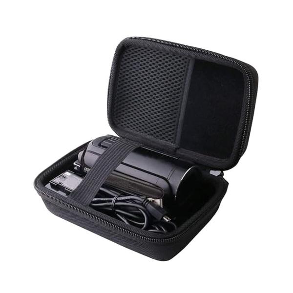 WERJIA ビデオカメラ収納ケース互換性 HDR-CX680/HDR-CX470/HC-V480MS/HC-V495M/HC-V360M ビデオカメラ保護収納ケース材質：耐久性のある高級ハードEVA素材、優れた肌触り、中身の柔らかい保護。...