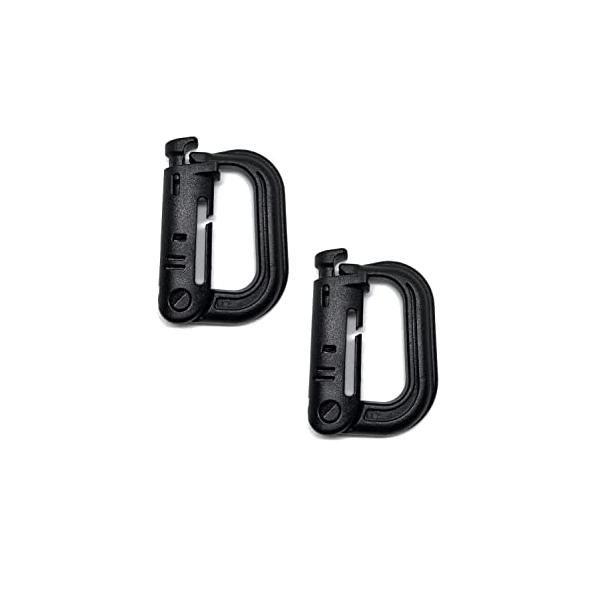 2個セットサイズ：高さ5.2cm x 横3.6cm x 厚み1.1cm重さ：10g/個素材：プラスチック、金属JAN：4589635178651ホビー/手芸・画材/裁縫材料/バックル