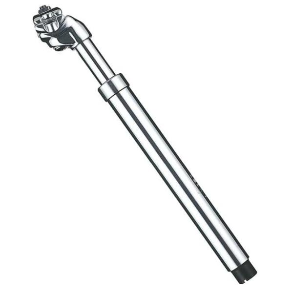 台湾カロイ Kalloy UNO の軽量アルミ合金サスペンションシートポストになります。スプリングにはMDUシステム メモリアルタンパーユニット の採用でサスペンションシートポストとしては400gと軽量になっております。荒れた路面で衝撃から...