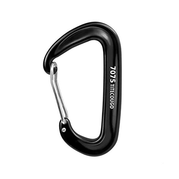 重量: それぞれの錠はたった20 g サイズ: 縦81 mm x 横47 mm ゲート開口幅20 mm)高品質 錆止め.このD-リングカラビナは, 高級航空アルミニウム合金7075で作られています。 防錆材料ので, 野外活動に最適です。軽く...