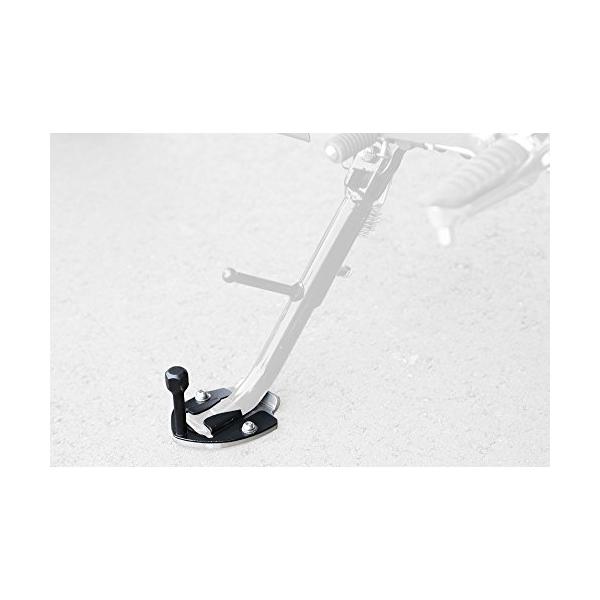 適合車種:Vストローム250砂地、未舗装地やアスファルト等でのサイドスタンドのメリ込みを防ぐワイドプレートの機能にスタンドの出し入れが楽になるエクステンション機能を加えたアイテム。材質:スチール(カバー&amp;エクステンション)/アルミ(...