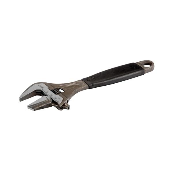 材質:スウェーデン特殊鋼原産国:スペイン全長(mm):218最大口開き(mm):39質量(g):340DIY・工具・ガーデン/作業工具/駆動工具/レンチ/モンキーレンチ