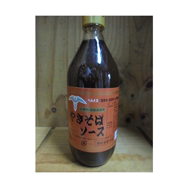 ヘルメス やきそばソース５００ｍｌ食品・飲料・お酒/調味料・食用油・ドレッシング/ウスター・中濃・とんかつソース