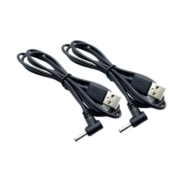 小電力機器への電力供給をUSBからおこなえるようにするケーブルですACアダプタの代用ができるようになります例えば、扇風機、除湿器、HUB、セレクターなど多くの機器で採用されているプラグ形状です数量：USB-DC変換ケーブルx2本DC外径3....