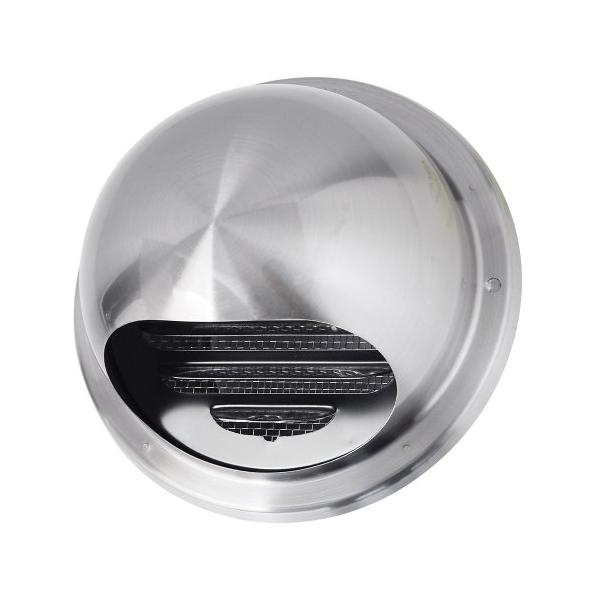 用途:自然給排気口用部品外寸寸法:奥行123mm*幅148mm*高さ148mm重量:258gカラー:HL(ヘアラインクリアー)型:丸型フード付水止め高さ:22mm適用パイプ(内径):97*111mm有効換気面積:49.3cm2対応システム:...