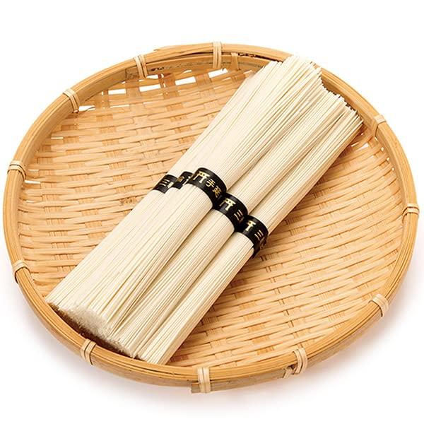 味・風味 コシ、もちもちとした食感、つるつるとしたのど越しが特長。一本一本丹念に造られた伝統の味わいをお楽しみください 食品・飲料・お酒:麺類・パスタ:そうめん・ひやむぎ