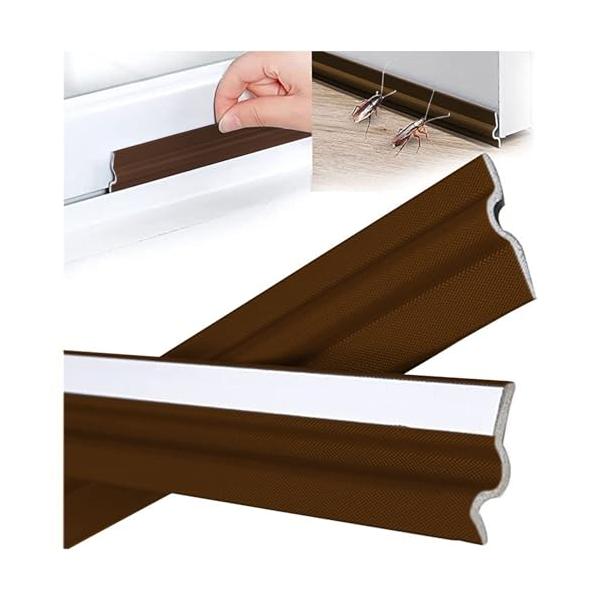 色：ブラウン* 商品仕様 商品名：隙間テープ 素材：ナイロン、PUフォーム サイズ：全長10m*横幅3cm*高さ0.7cm 厚さ0.2cm 色：ブラウン。パッケージ内容：防音マット ブラウン *10m、取扱説明書*1。注：本製品は新品ですの...