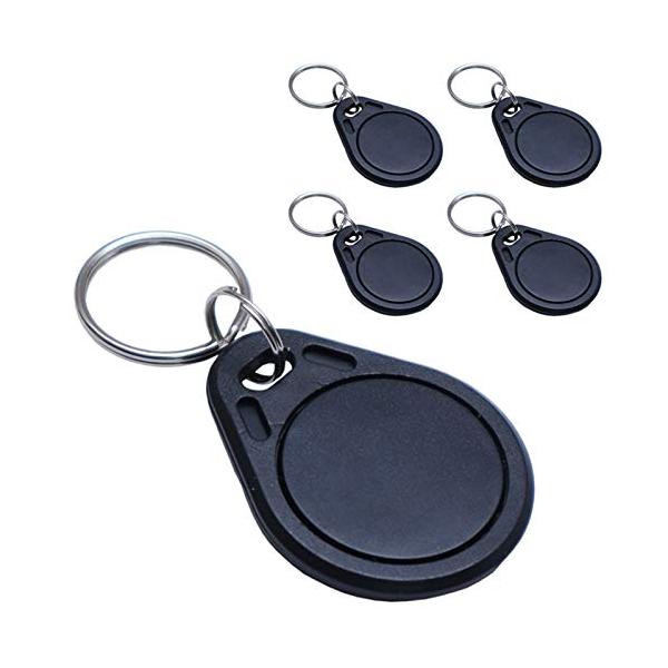 NTAG215規格準拠のNFCメディア、キーホルダータイプ ブラック 5個入りです。 ABS素材は耐久性が高く、サイズ41mm*32mm、厚さはわずか約4mmのスリムな薄型タイプ。 504バイトのメモリー領域があり自由にリードライト可能です...