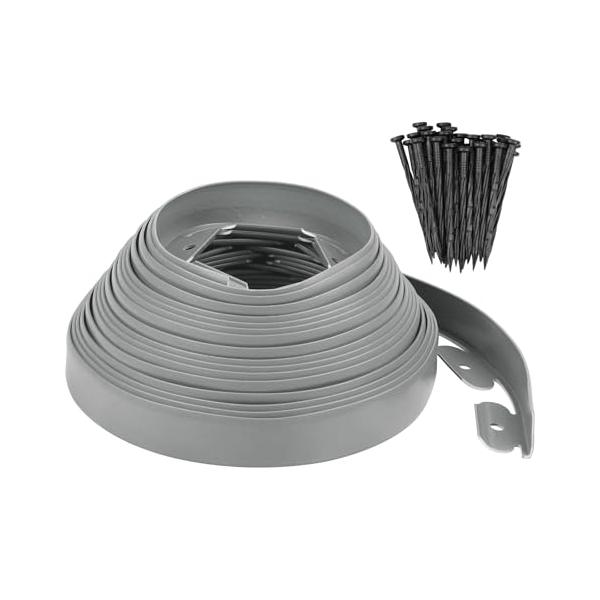 適用範囲: ノーディグ・ランドスケープエッジングは、花壇のエッジングボーダー、芝生、道、石のベッド、木の周囲、歩道に適しており、スペースにきちんとした美しい境界線を提供します。耐久性のあるデザイン: ランドスケープエッジングキットは非常に簡...