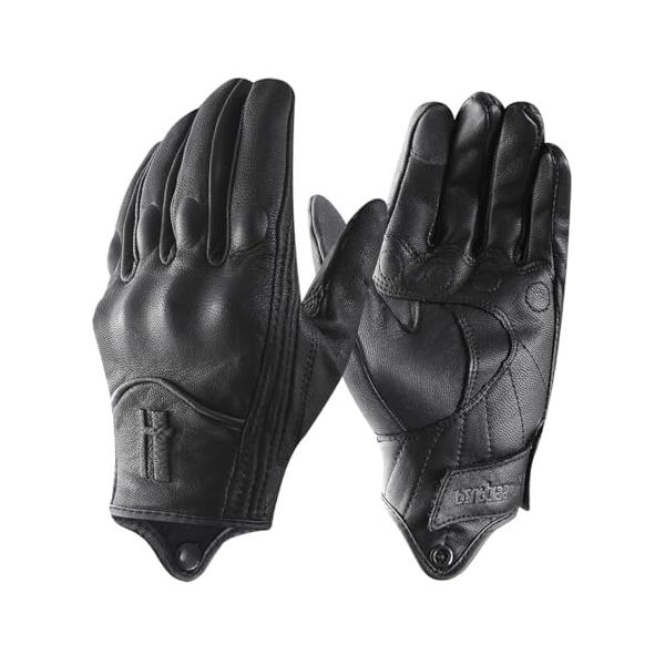 快適で良質な耐久性のある革 ：革のオートバイ手袋は柔らかいヤギの皮で作られている。 硬質関節保護 ：関節上のPVCハウジングは自転車、ロードレース、自転車、モトクロス、ロッククライミングなどの運動中の怪我を防ぐことができる 多機能使用-着用...