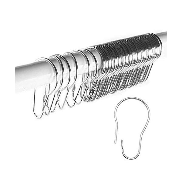 適用範囲広い ：カーテンリングランナーはシャワーカーテン、窓カーテン、フレンチ窓カーテンなどのほとんどの種類に広く適用されています。 適用サイズ ：リング部分が内径35mmと大きめで、標準的なポール・伸縮カーテン棒・突っ張り棒・伸縮棒などに...