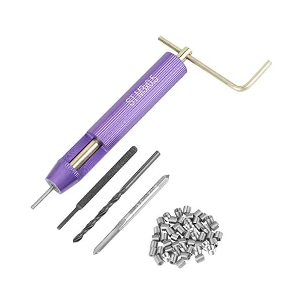 ネジの緩み防止 ネジ補修キット頻繁に分解必要の部品に使用することで、ネジの寿命や耐摩耗性を大幅に向上させ、ネジの緩みを防ぎ、特に高い保険率の製品に適しています。 安定した弾力 ねじインサートは安定した弾力により、各ねじに均等に圧力を分散し、...