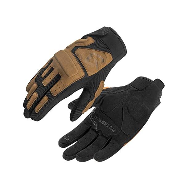 ハードプロテクター バイクグローブは手のひらと手の甲にSBR材質パッドを詰めて、指に保護パッドも付けて、転倒時のダメージを軽減します。プロテクト効果が必要な部分にはSBRを使用することで保護性能も確保。グローブのステッチの縫い目は丁寧で、耐...