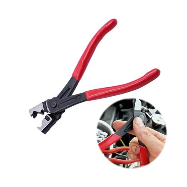 適応：CLIC/CLIC-R規格のホースクランプの取り付けや取り外しに使用する専用プライヤーです。これらのプライヤーでは、主に自動車やバイクのラジエーターラインや燃料ラインに使用され、向きを変えるだけで取付・取り外しに使用できます。使いやす...