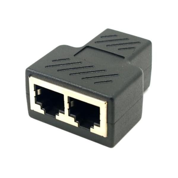 1)注意:アダプターにはルーター機能がありません。 1つのポートのみで作業に接続できます。 デュアルポートは連携できません。2)デュアルポートを連携させる場合は、両端に2つのアダプターを接続する必要があります。 接続方法は図をご参照ください...