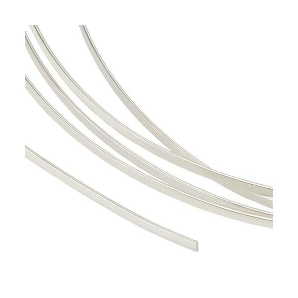 [サイズ詳細]--幅約1.2mm、太さ約0.4mm、長さ50cm；フラットシルバーワイヤー。銀磨き布：78.5x78.5x0.2mm、1枚;シルバーワイヤーをきれいにみがきあげ、日常のメンテナンスが非常に便利です。[999純銀製ワイヤー]-...