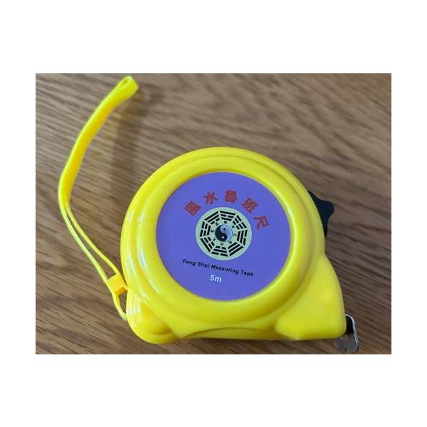 風水魯班尺メジャー 5m/19mmサイズ: 高さ65mm*幅75mm*厚さ35mm 145gDIY・工具・ガーデン/測定工具/メジャー・巻尺