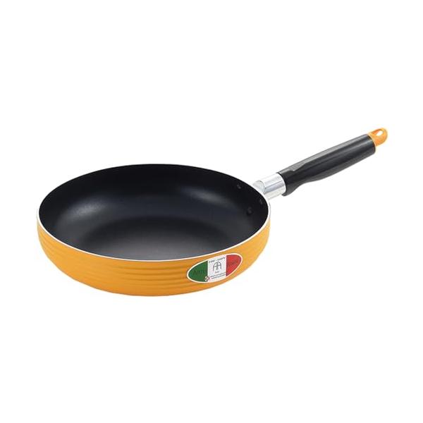 サイズ (約) :径245*420*82mm、深さ/55mm本体重量(約):600g素材・材質:表面加工/内側/フッ素樹脂加工・外側/焼付け塗装、本体/アルミ ニウム合金、貼底/ステンレス鋼、底の厚さ/2.8mm、取っ手/フェノール樹脂生産...