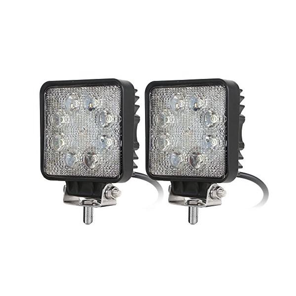 ・LED8灯 ・1680ルーメン ・白色LED ・コード長45cm取付場所を選ばない角度調整取付ステー付。防塵・防水仕様IP67対応。ハードな使用環境でも耐久性の高い頑丈なフルメタルボディ。産業・研究開発用品:物流・保管用品:作業灯