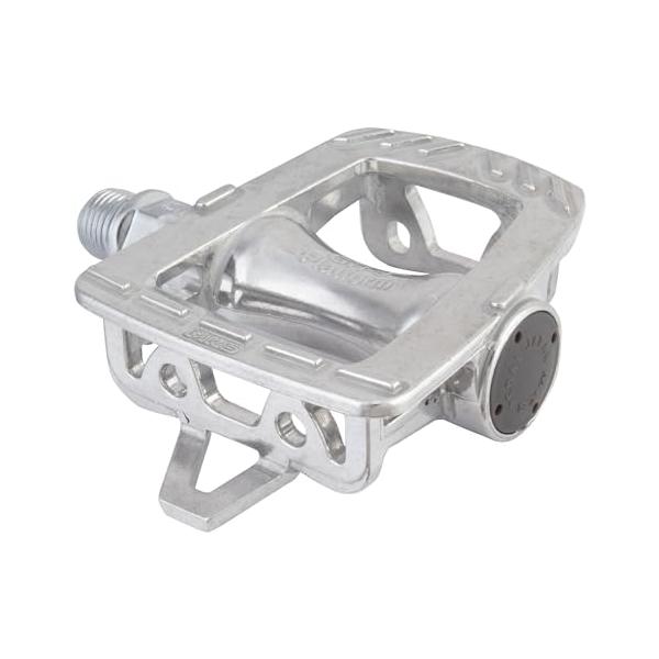 *商品説明 コンパクトサイズのプラットフォームペダル トゥクリップ使用の定番モデル。ツーリングや街乗りに最適です。スポーツ&amp;アウトドア:自転車:自転車パーツ:ペダル