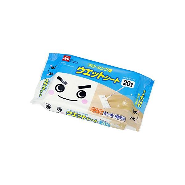 サイズ:30*20cm生産国:日本内容量:20枚入水拭き感覚で使えるウェットシート。ホコリや皮脂汚れのザラつきやベタつきをスッキリ除去する。本体サイズ: 30*20cm本体重量: 0.165kg内容量: 20枚入ホーム＆キッチン:掃除用品