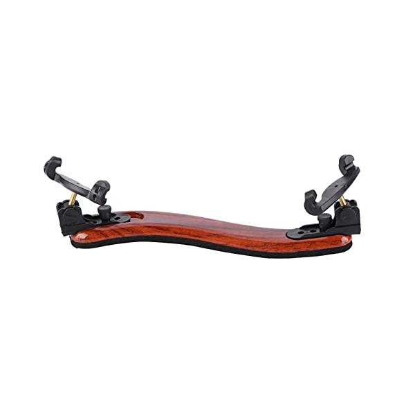 高さ調節可能 ショルダーレストの足は非常にフレキシブルに設計されており、3/4サイズと4/4サイズのヴァイオリン用に50mmから60mmまで高さを調節することができます。 滑り止めの脚 このバイオリン用ショルダーレストには、楽器をしっかりと...