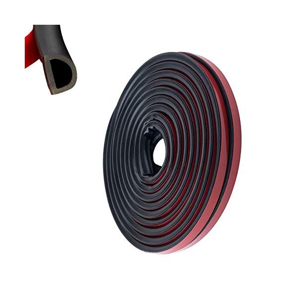 高品質の材質  素材は雪や雨、水、湿気に強い発泡シリコーン素材を採用しており、ウレタンタイプのように ボロボロにならず、耐久性・耐候性に優れています。 片面にテープが付いているので、クッションを台紙からはがすだけですぐに貼ることができます。...