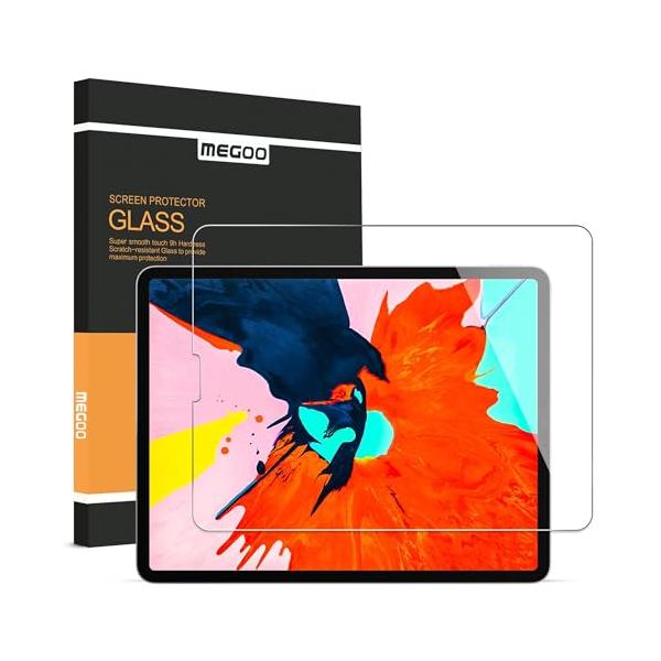 対応機種 ：iPad Pro 12.9 インチ専用サイズ 高硬度 強化ガラス保護フィルム、表面硬度9H、衝撃吸収、擦り傷防止 高透過率 HDガラスの透過率が90%。滑らかな触り心地。抗油コーティングによって汚れと指紋を防止可能。お手入れが簡...
