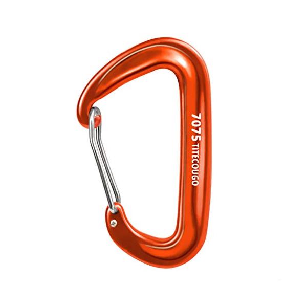 重量: それぞれの錠はたった20 g サイズ: 縦81 mm x 横47 mm ゲート開口幅20 mm)高品質 錆止め.このD-リングカラビナは, 高級航空アルミニウム合金7075で作られています。 防錆材料ので, 野外活動に最適です。軽く...